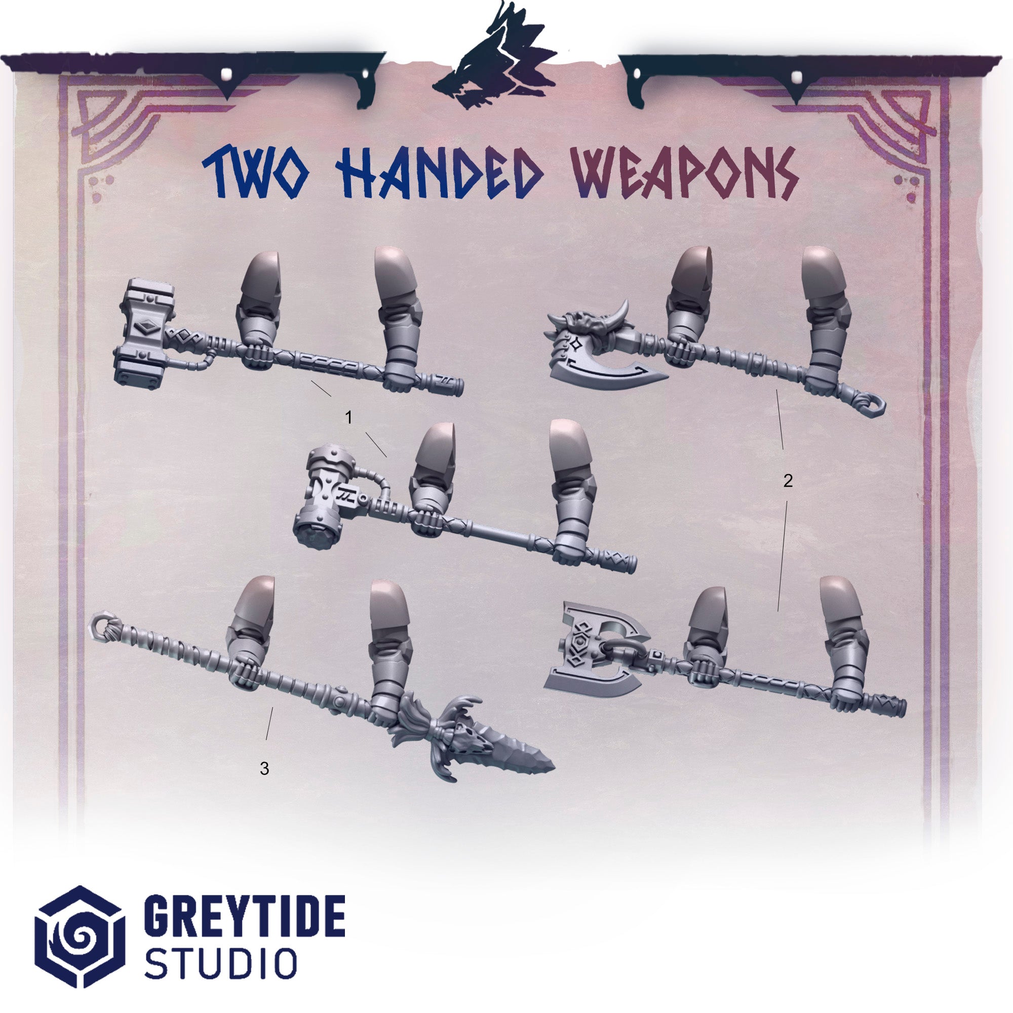 Primal Hounds - Two-Handed Weapons – Seaside Crow